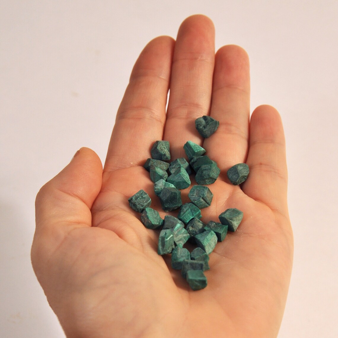 Malachite Matrix Crystal Geode Pillar Candle FREE SHIPPING | Etsy