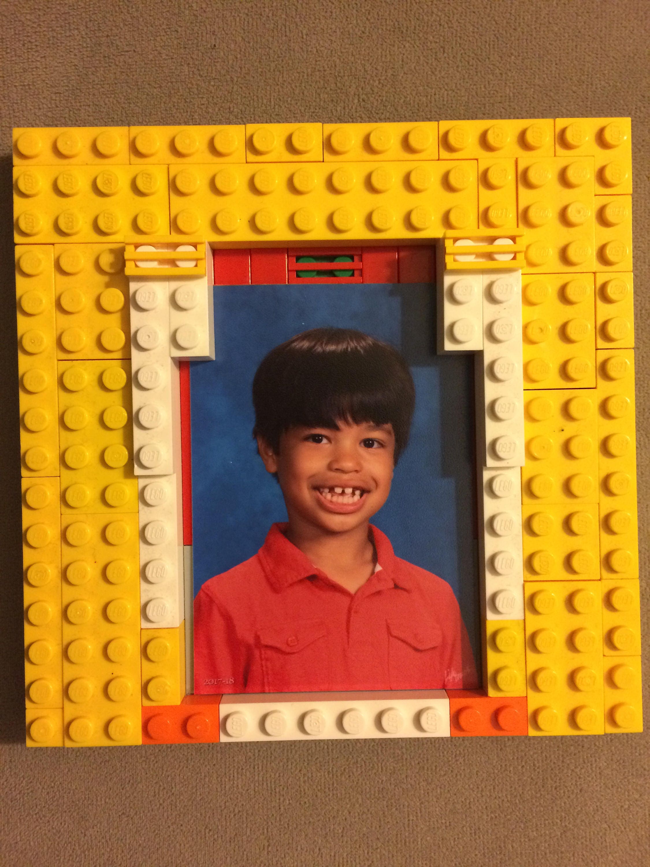 Lego picture frame | Etsy