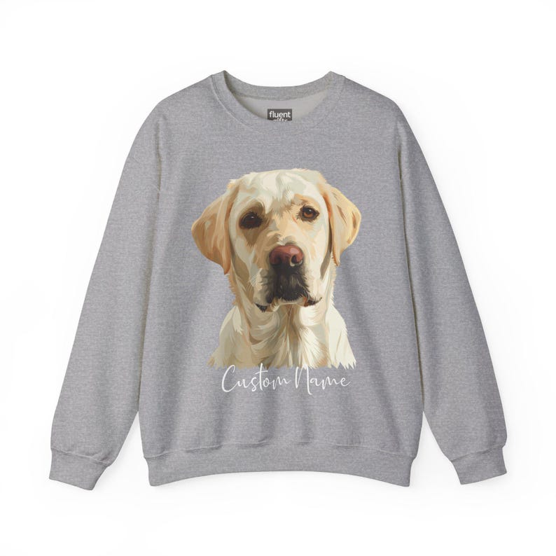 Lab Custom Sweatshirt for Big Dog Person Labrador Retriever Lover Shirt ...