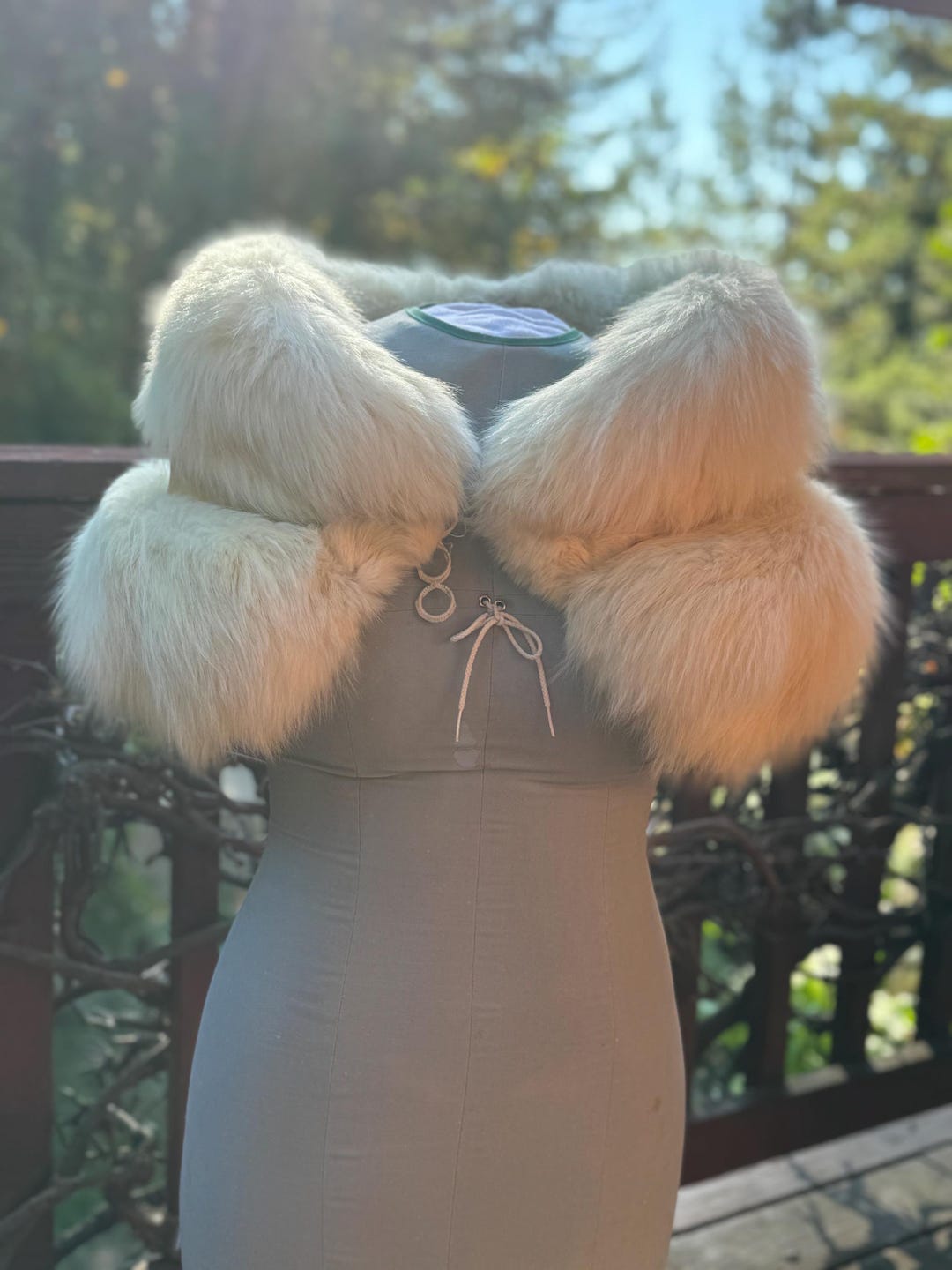 Luxurious and Stunning 1950s Vintage White Fox Fur Cape or Stole - Etsy