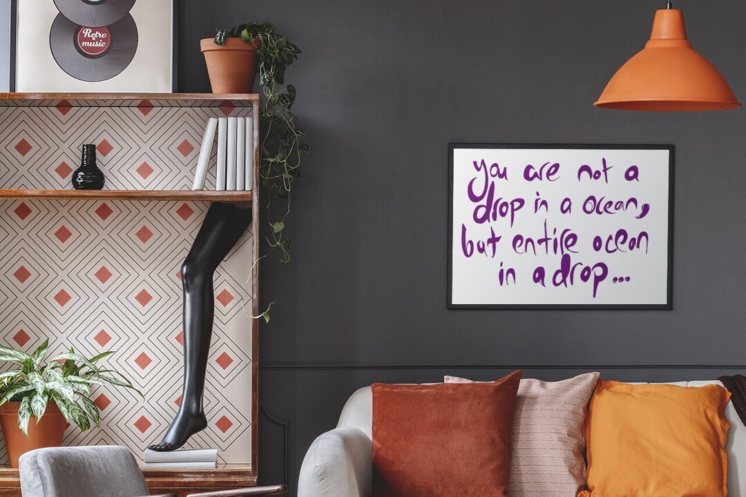 RUMI Quote Printable Digital.jpeg,ready to Print File,wall-art ...