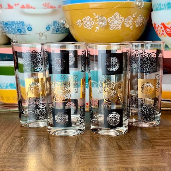 1950s Drinking Glasses - Etsy