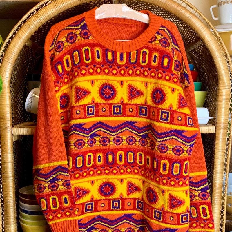 Funky Sweater - Etsy