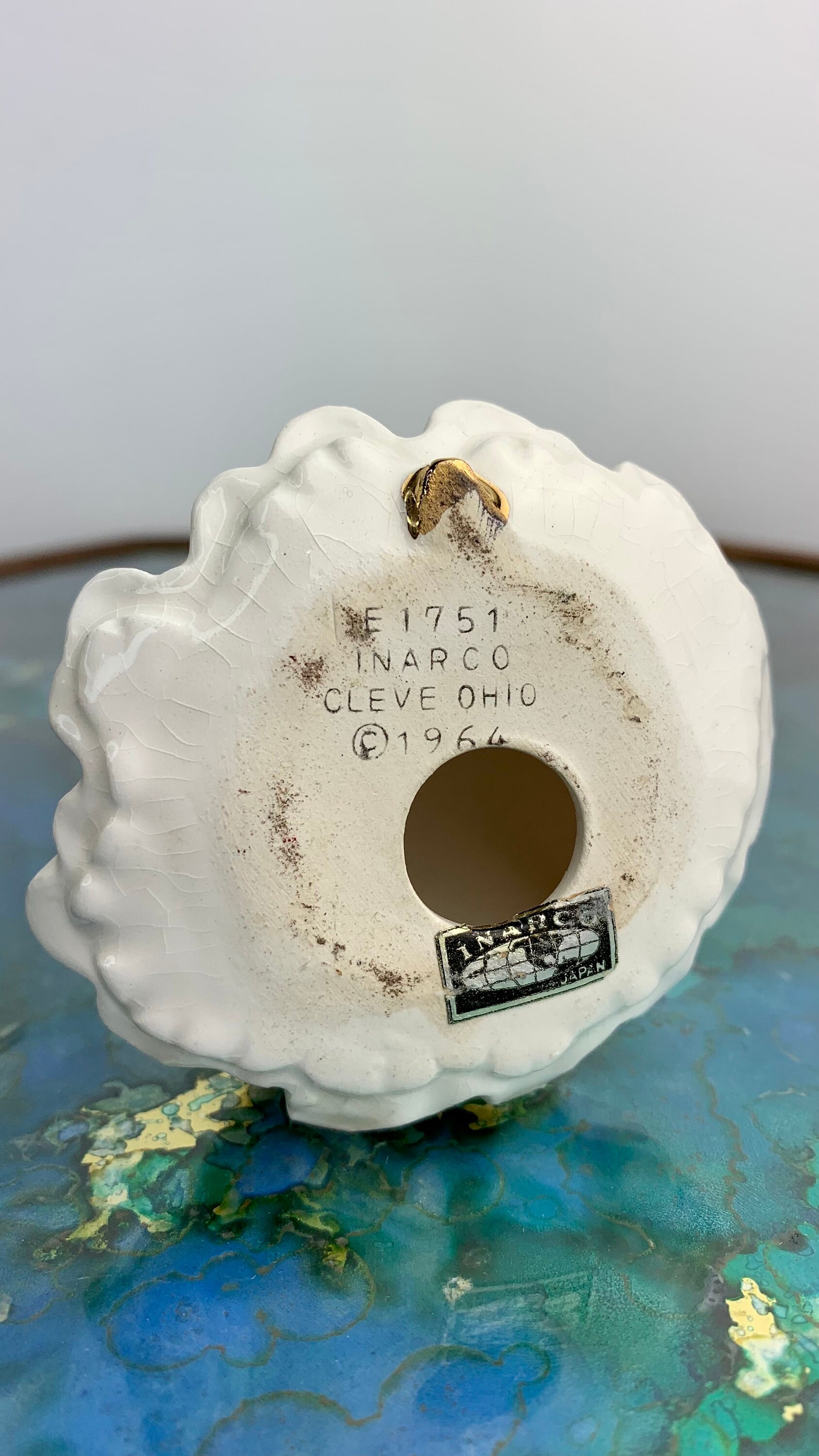 Inarco Cleveland Ohio Pottery Vintage INARCO E 779 CLEVELAND OHIO