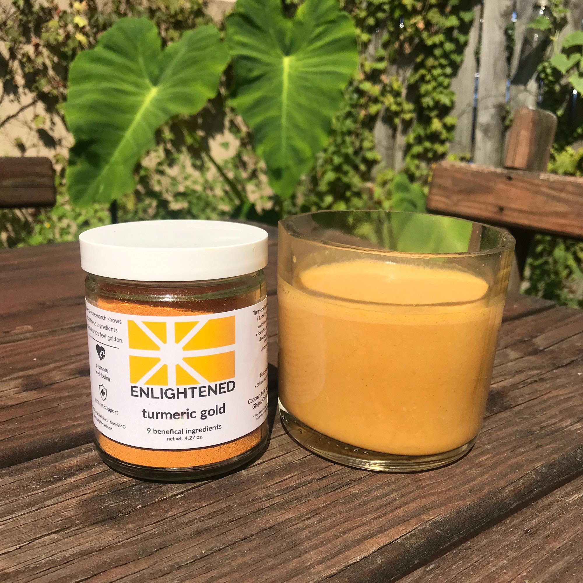 Turmeric Gold Plant Based Wellness and Balanced Life Superfood Powders ...