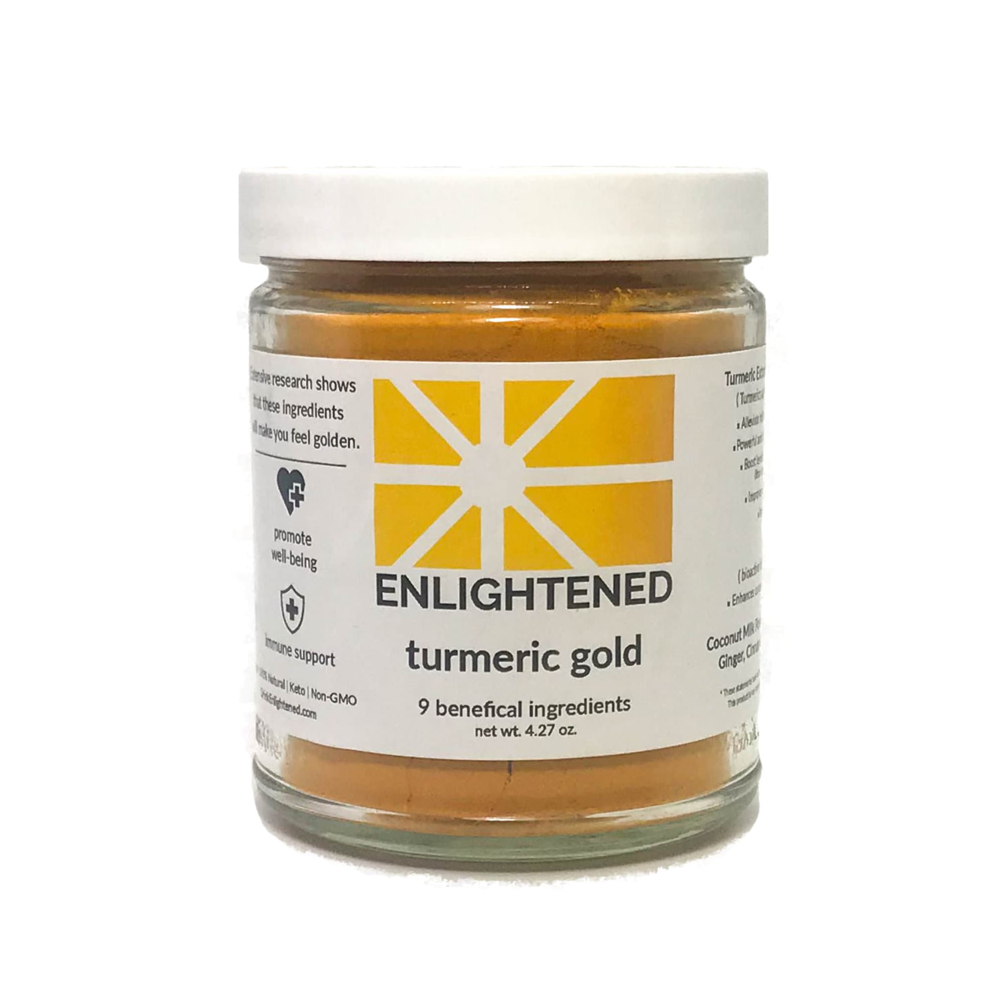 Turmeric Gold - Plant Based - Wellness and Balanced Life - Superfood ...