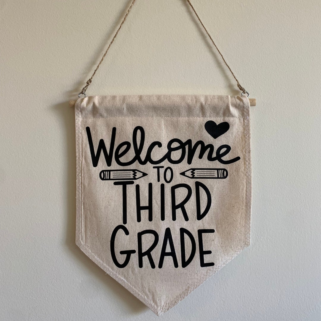Classroom Welcome Hanging Banner - Etsy