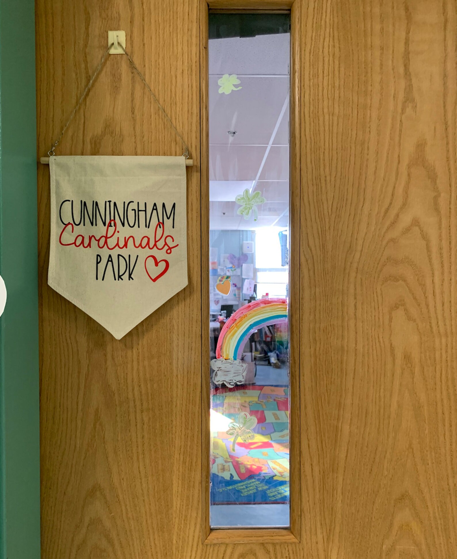 Personalized School Spirit Banner| Classroom Decor | Decorative Wall ...