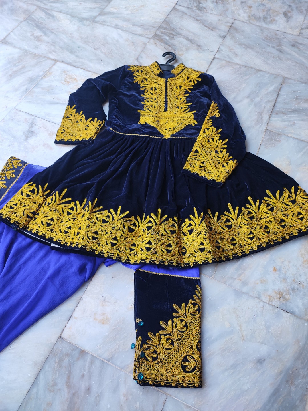 Afghan Kuchi Traditional Pashtun Ethnic Attan Dress - Etsy