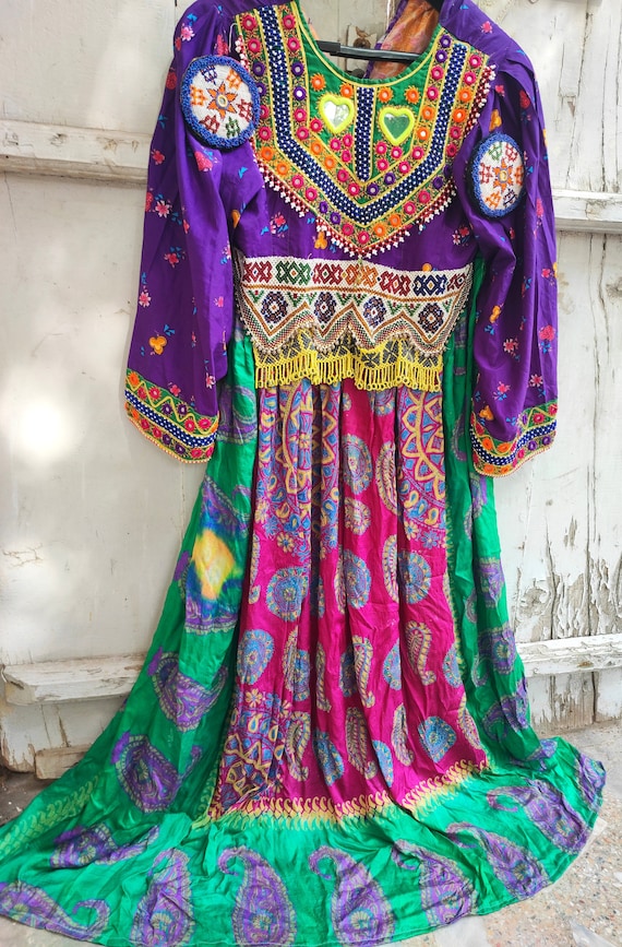 Afghan traditional vintage antique kuchi attan pashtu… - Gem