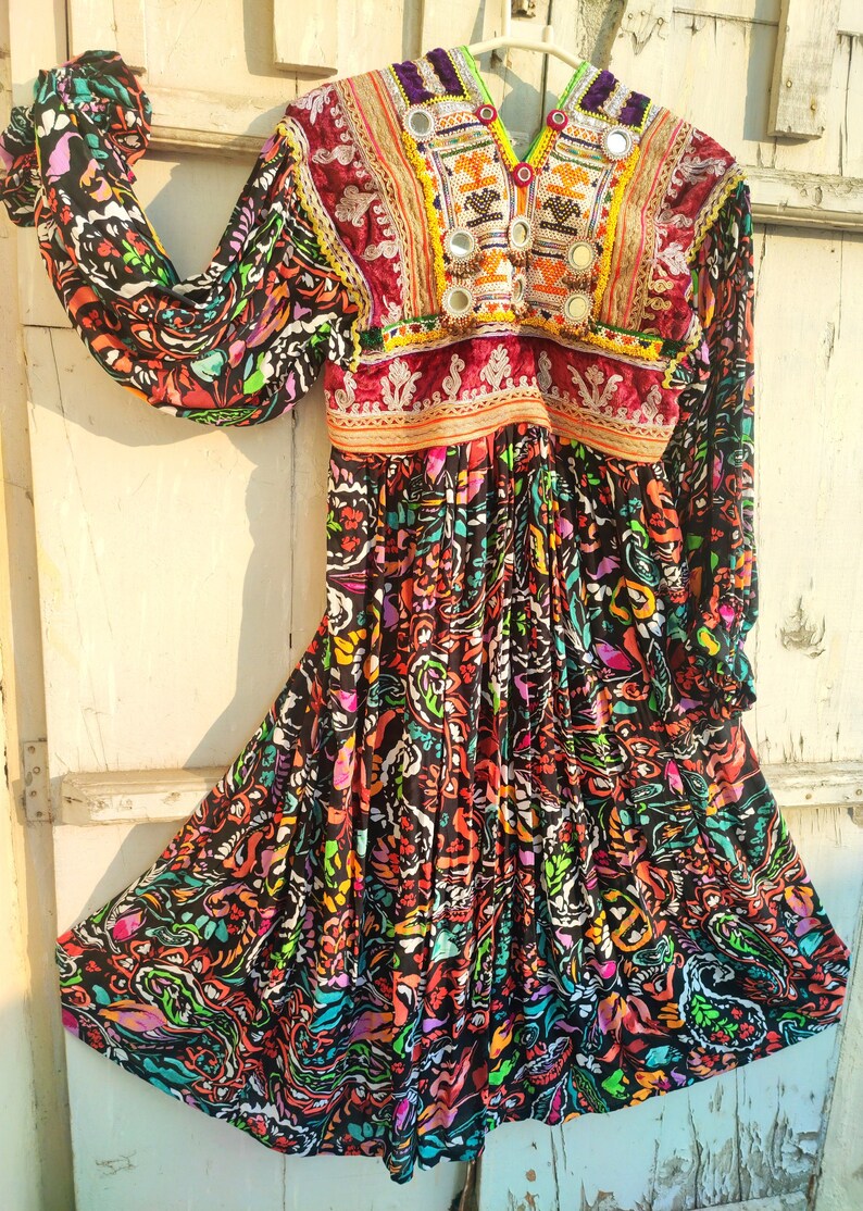 Afghan Traditional Kuchi Pashtun Ethnic Tribal Dress - Etsy
