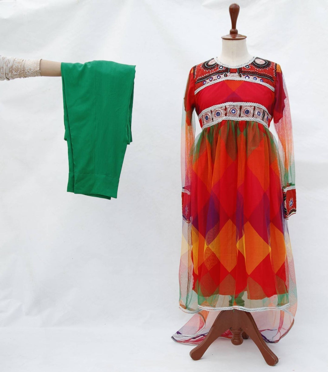 Afghan Traditional Ethnic Tribal Pashtun Dress - Etsy