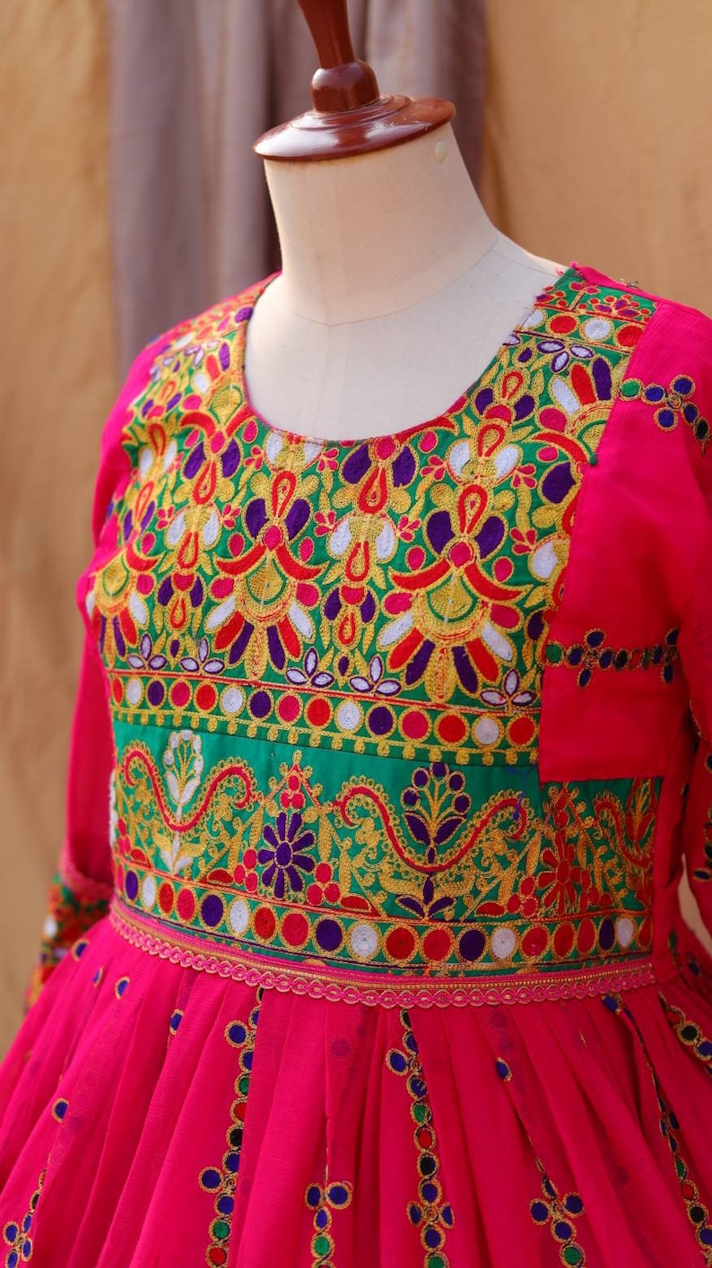 Afghan Kuchi Traditional Pashtun Ethnic Attan Dress - Etsy