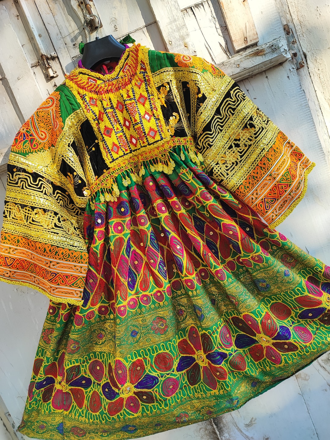 Afghan Traditional Vintage Antique Kuchi Pashtun Dress - Etsy