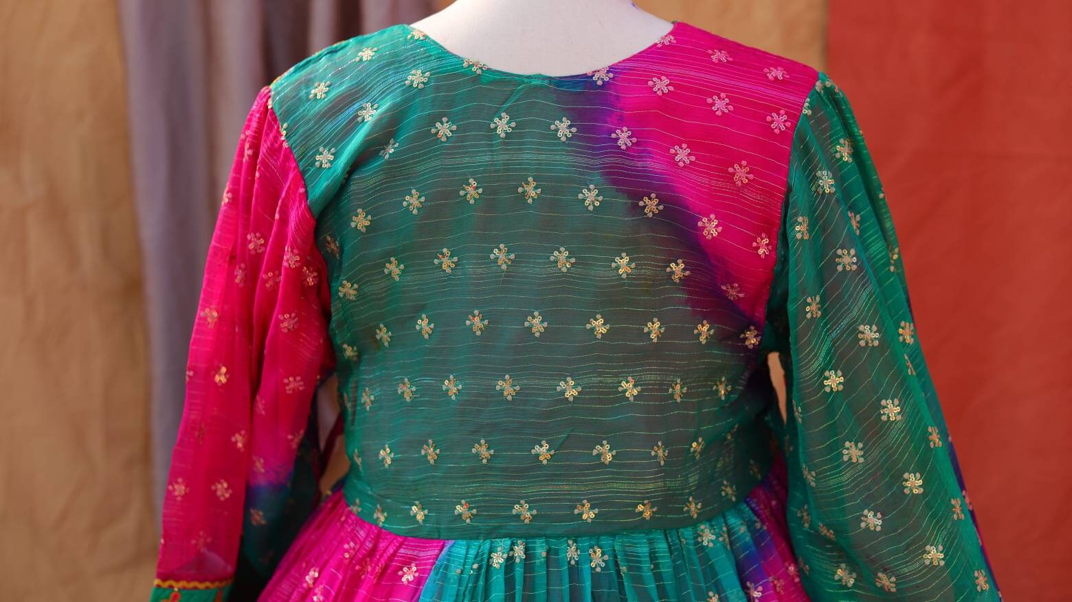 Afghan Traditional Pashtun Attan Dress - Etsy UK