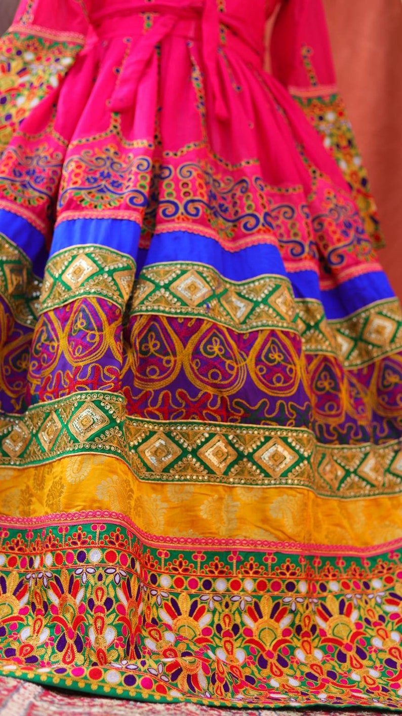 Afghan Kuchi Traditional Pashtun Ethnic Attan Dress - Etsy