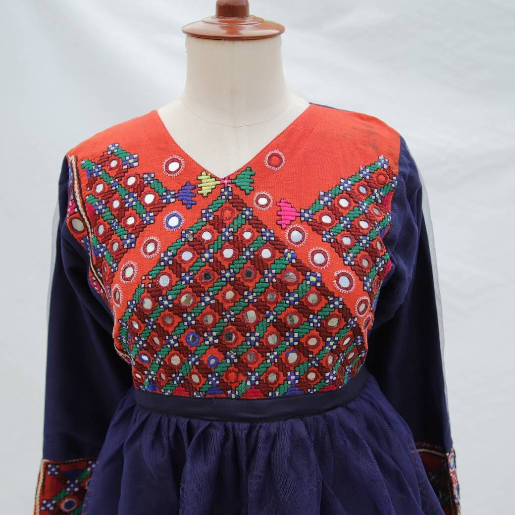 Afghan Traditional Pashtun Ethnic Tribal Boho Dress - Etsy