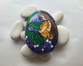 Mermaid stone | Etsy