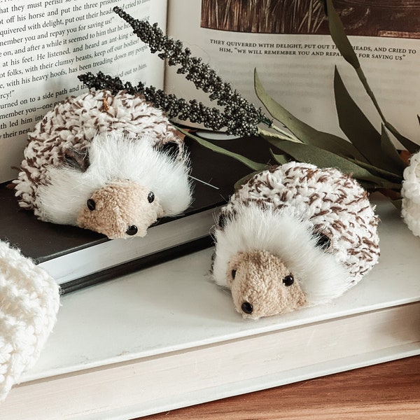 Hedgehog Ornament - Etsy