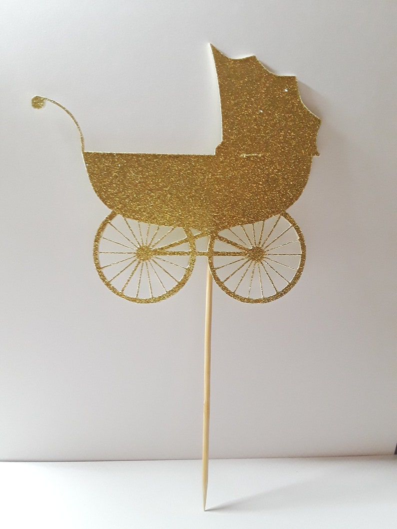 Baby Carriage Cake Topper*baby Shower Cake Topper - Etsy