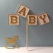 BABY Blocks Cake Topperbaby Shower Cake Topper-1ct - Etsy