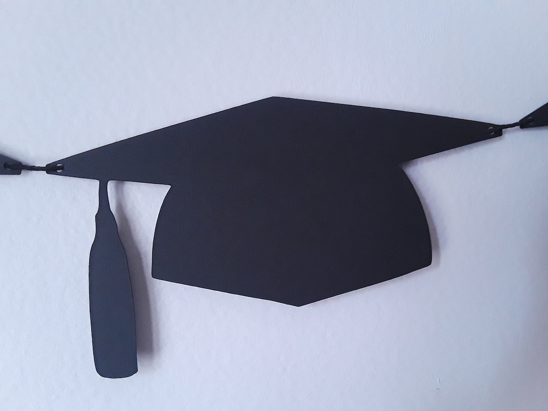 Graduation Cap Garland - Etsy