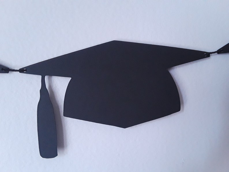 Graduation Cap Garland - Etsy