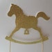 Rocking Horse Cake Topper*rocking Horse Cupcake Toppers*baby Shower ...