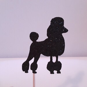 French Poodle Cupcake Toppers - Etsy