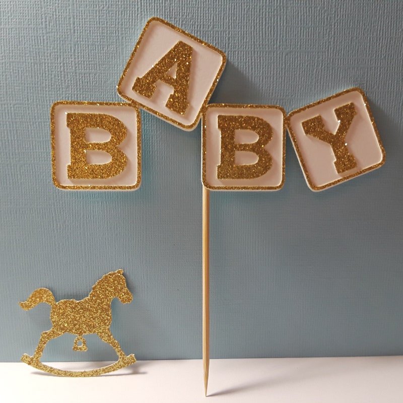 Baby Shower Cake Topper - Etsy