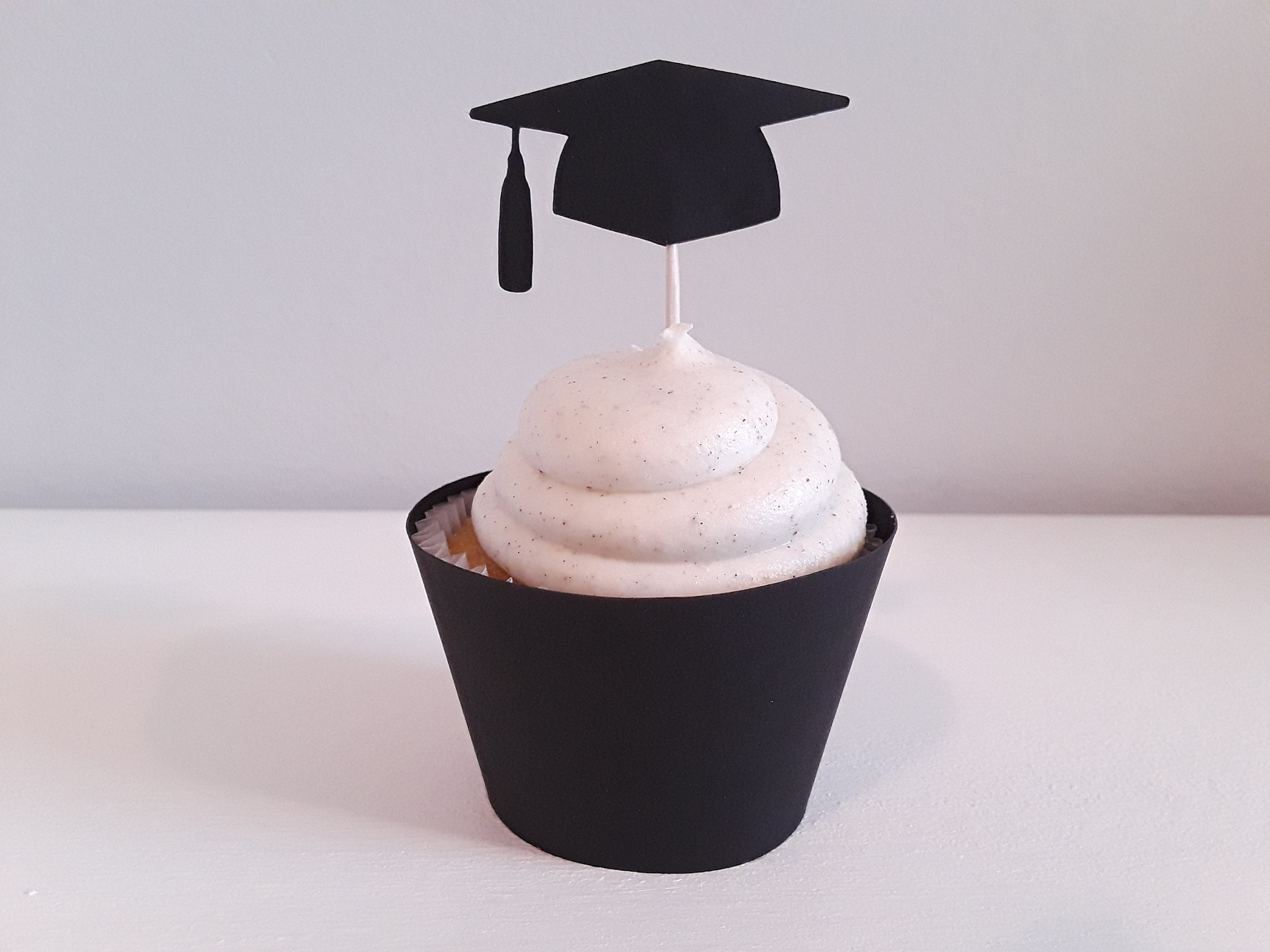 Graduation Cap Cupcake Toppers-graduation Cupcake Toppers-graduation ...