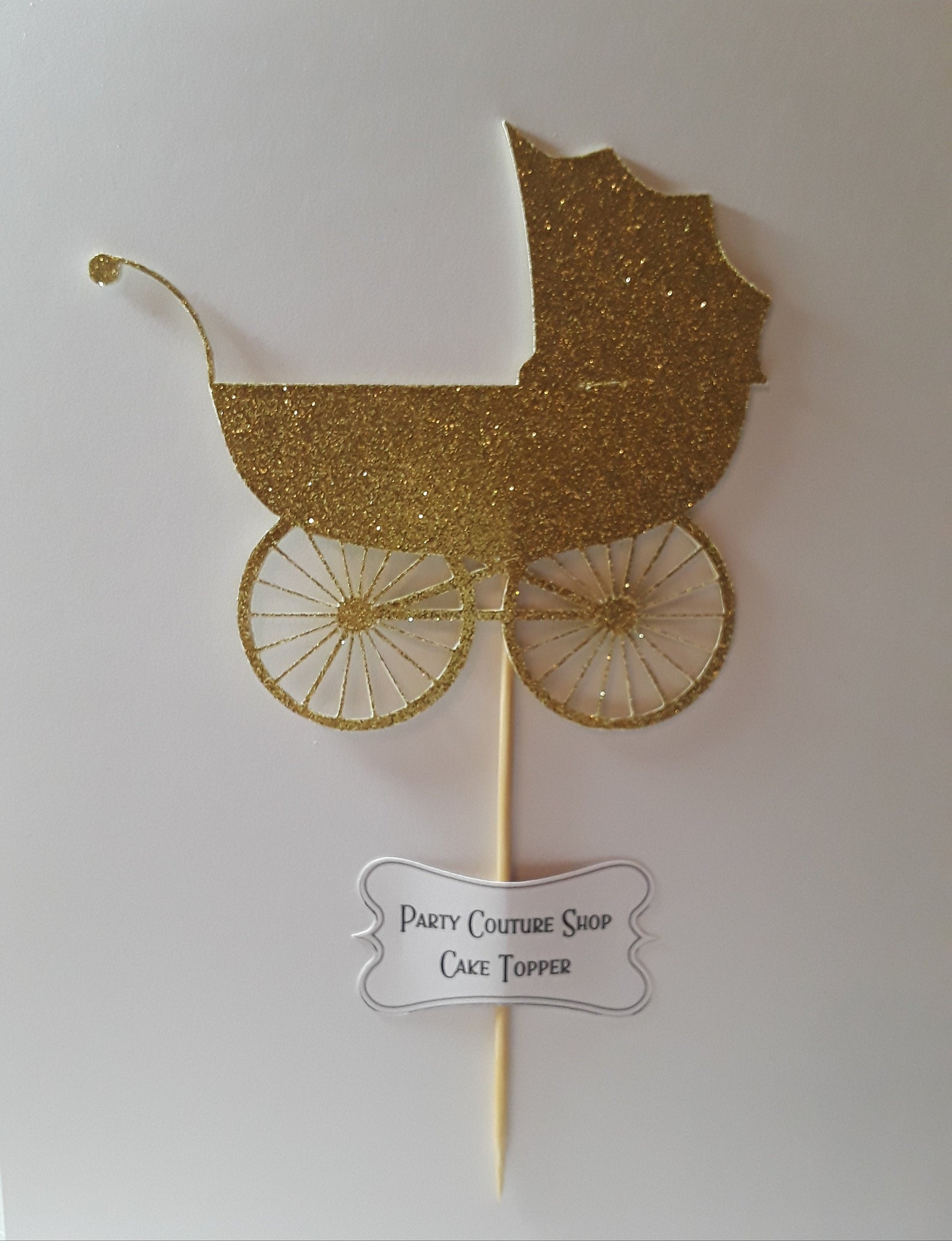 Baby Carriage Cake Topperbaby Shower Cake Topper - Etsy