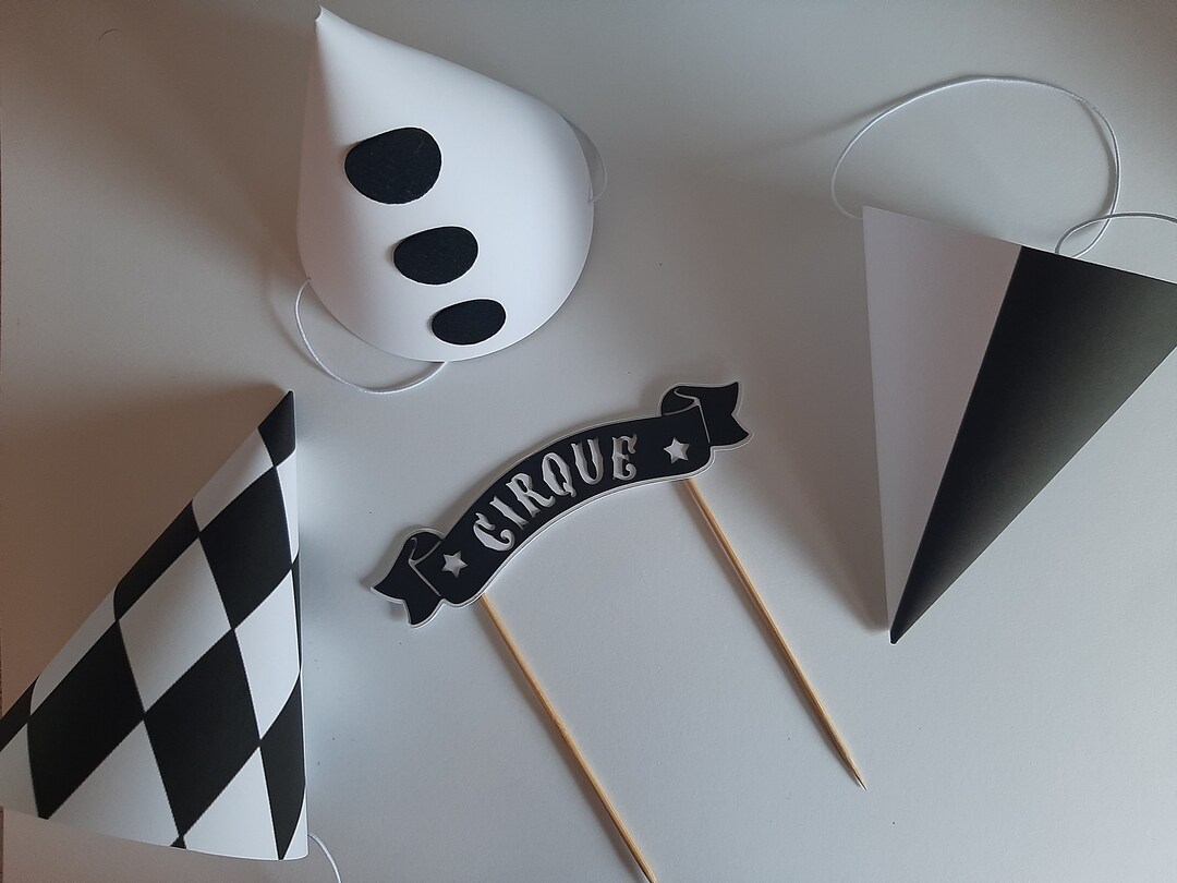 Cirque Ribbon Banner Cake Topper*circus Cake Topper - Etsy