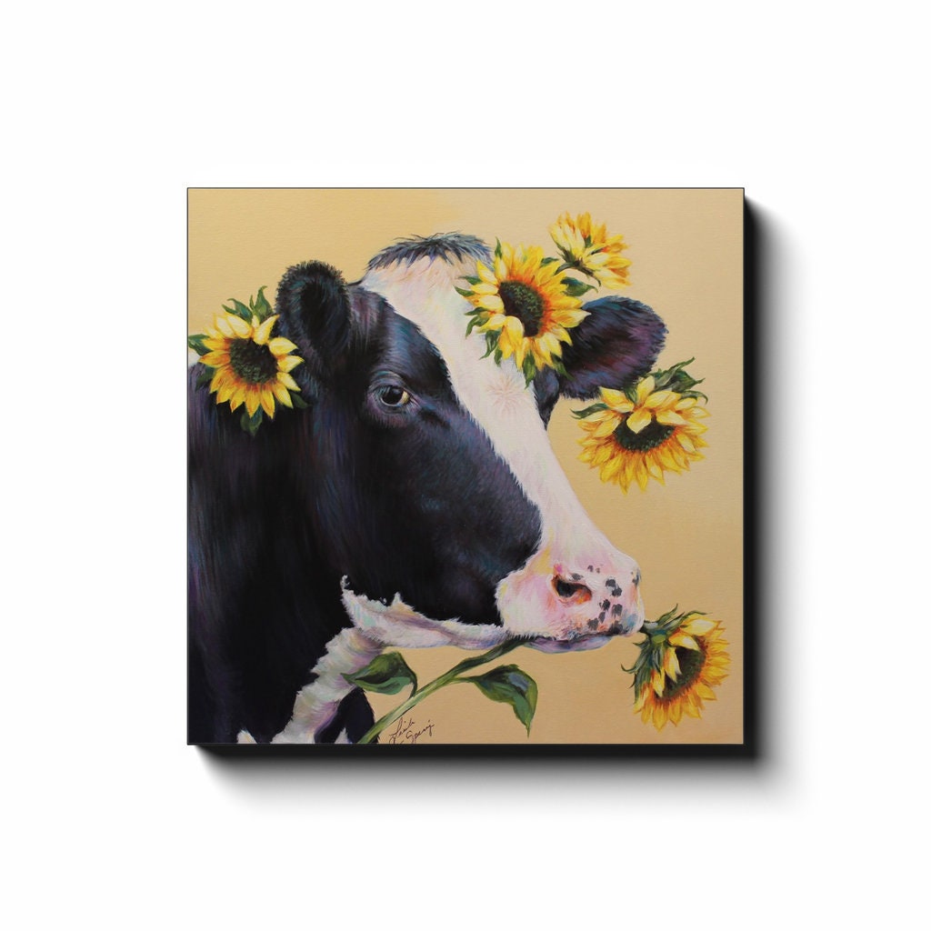 Mabel the Cow Canvas Wraps - Etsy