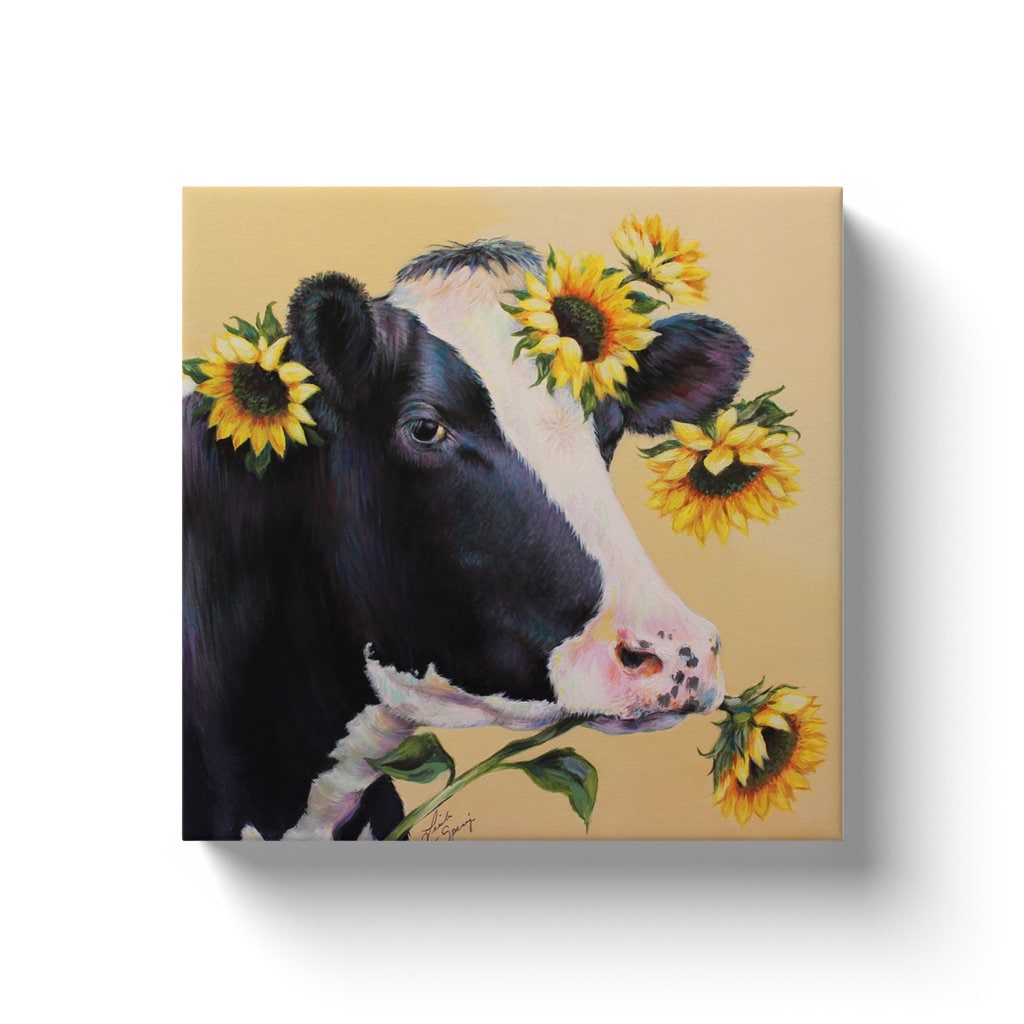 Mabel the Cow Canvas Wraps - Etsy