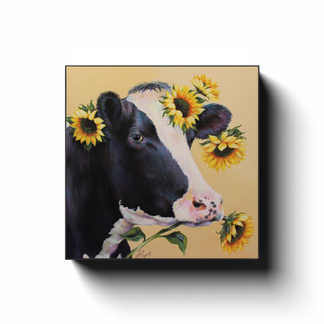 Mabel the Cow Canvas Wraps - Etsy