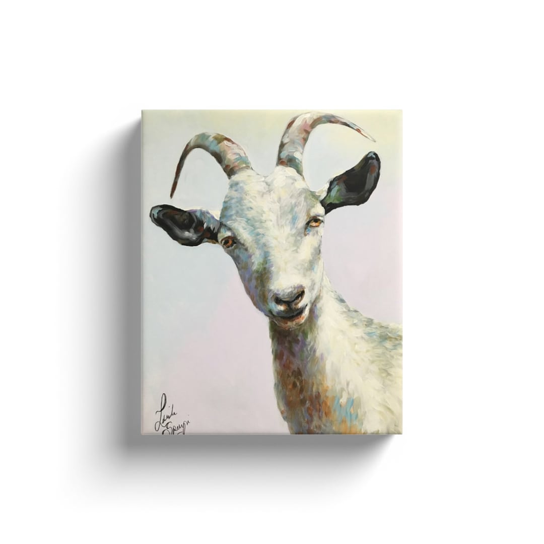 Joe the Goat Canvas Wraps - Etsy