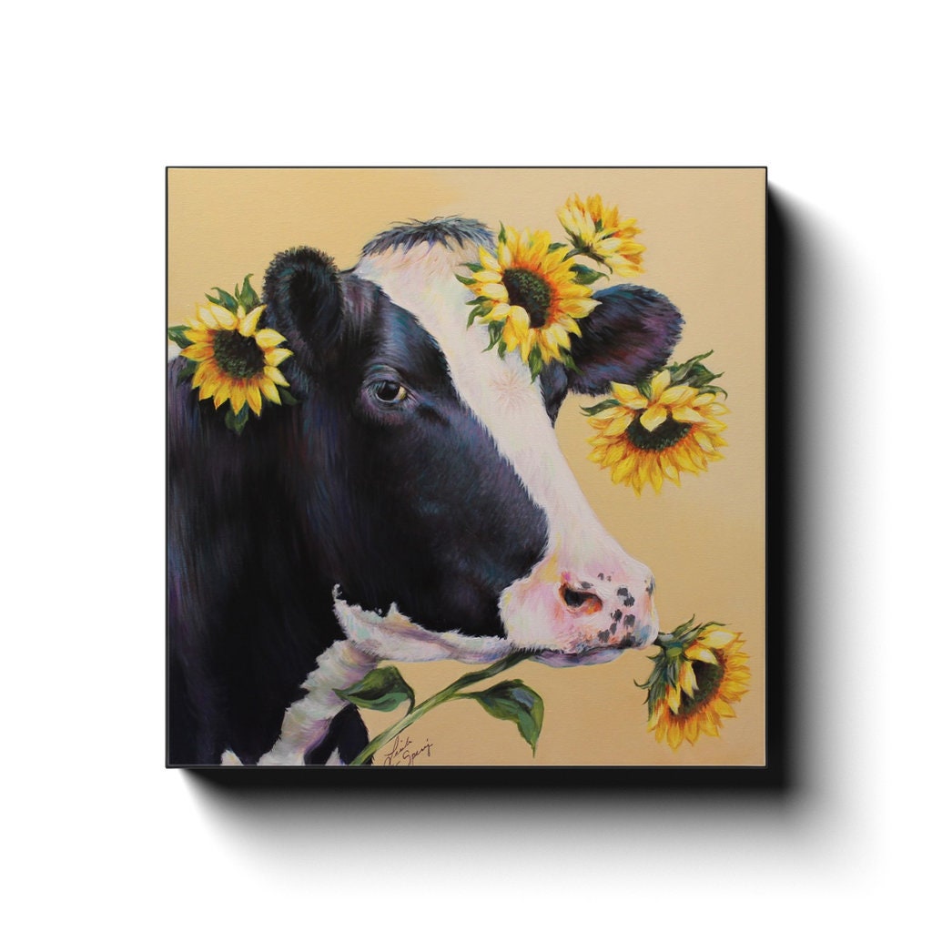 Mabel the Cow Canvas Wraps - Etsy