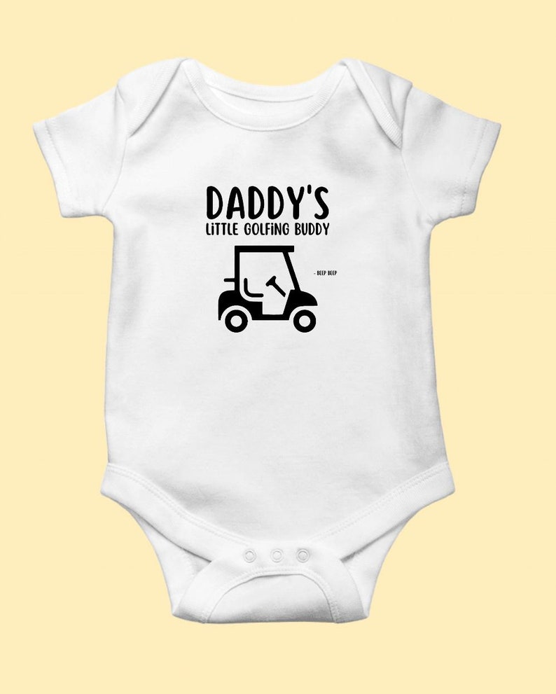 Daddy's Little Golfing Buddy Tee SVG; Cute Funny Golf Tee SVG, Golfer's ...