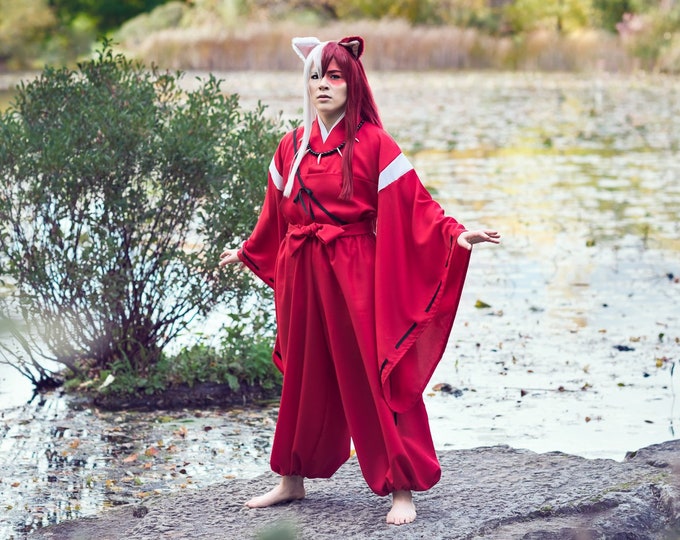 Inuyasha Cosplay Costume Ready to Ship Anime High Quality Half Dog ...