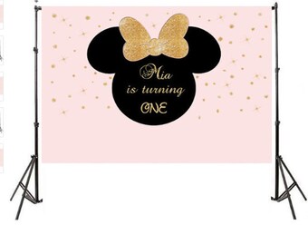 Minnie backdrop | Etsy