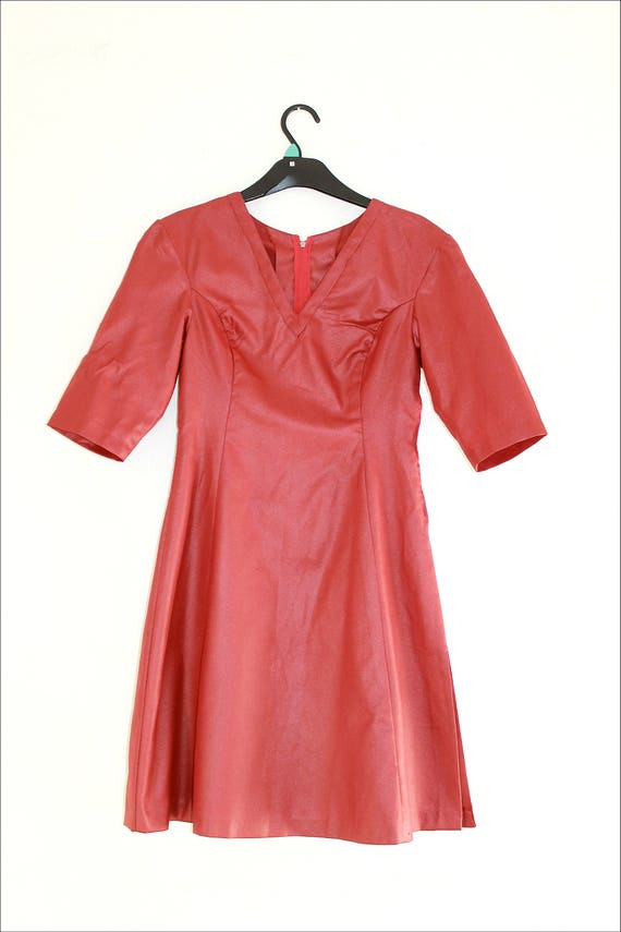 1960s red wet look - Gem