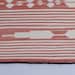 Red and White Modern Striped Cotton Flat Weave Hand Woven Rug - Etsy