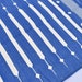 Multiple Sizes Blue and White Modern Stripes Hand Woven Runner Rug ...