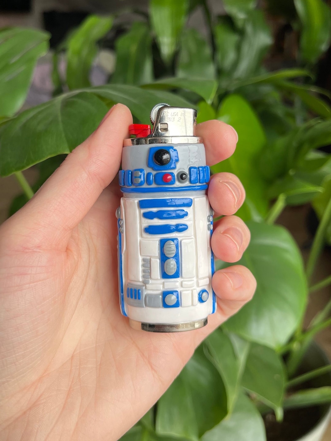 PRE-ORDER R2-D2 Lighter Case, Polymer Clay Bic Lighters, Gift Ideas for ...