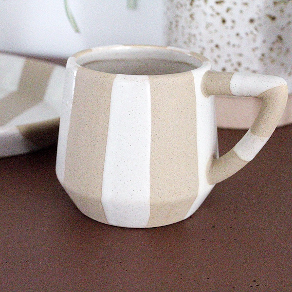 Striped Mugs - Etsy