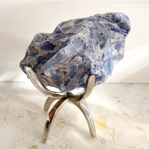 Small + Large Pack Modern Silver Crystal Stand Display Crystal Stand ...