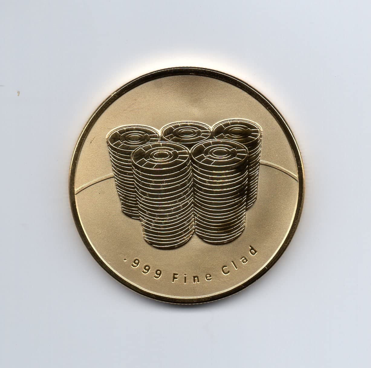 All in Poker Chip / Gold Clad Card Protector Bounty Chip Etc. - Etsy