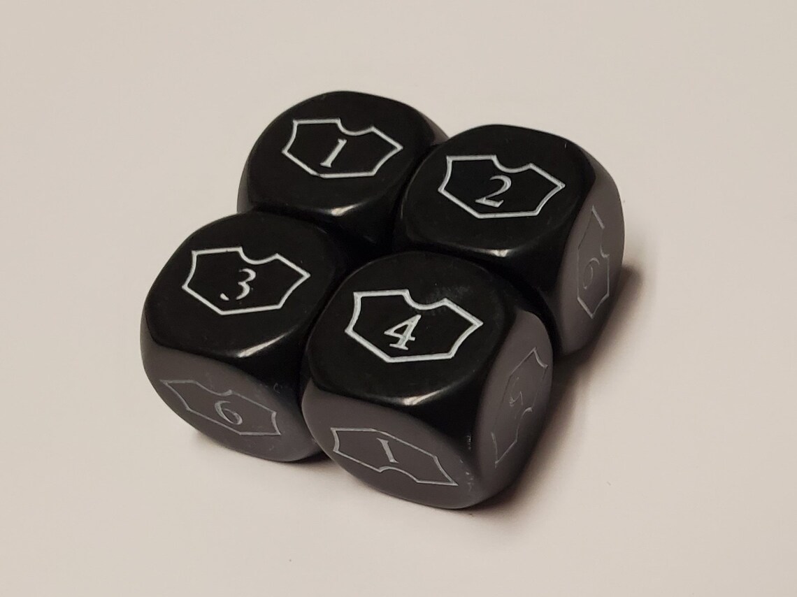 MTG Dice Starter Set / 20 Unique Counters for Ccgs Like Magic: - Etsy