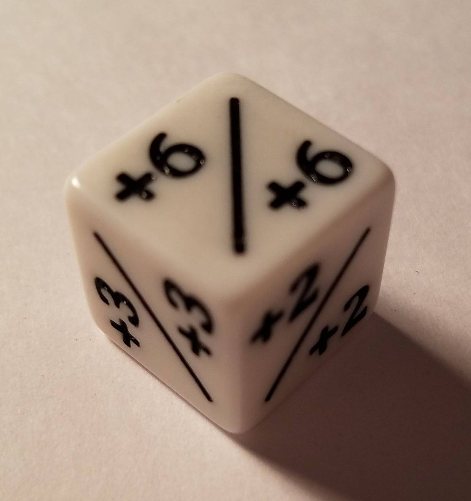 12x Original Dice Counters / White 1/1 & Black 1/1 / for - Etsy
